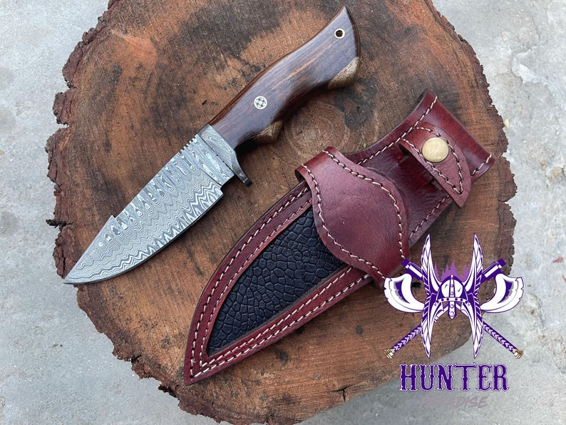 Smith Blade Custom Handmade Damascus Steel Hunting Camping - Etsy