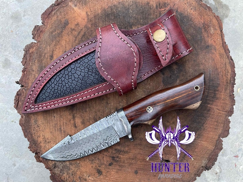 Smith Blade Custom Handmade Damascus Steel Hunting Camping - Etsy