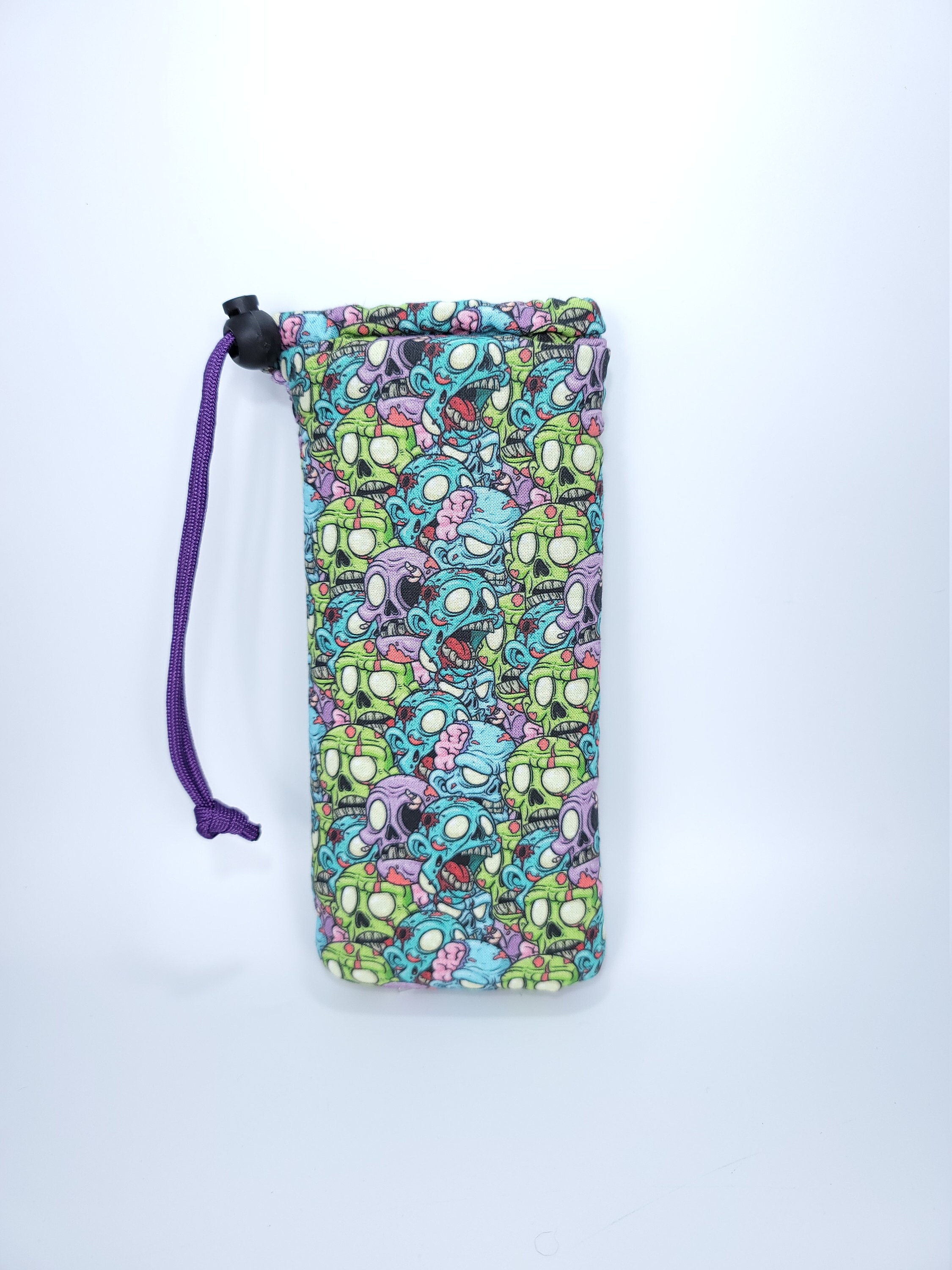 Custom Size Zombie Pipe Pouch, Glass Pipe Case, Bong Bag, Stoner Gifts ...
