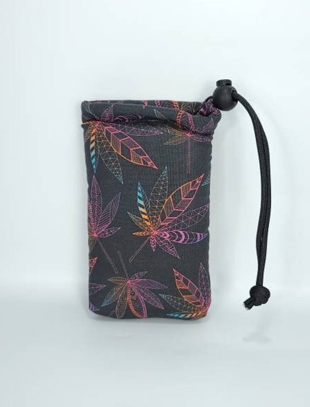 Rainbow Cannibas Pipe Pouch Glass Pipe Case Padded Stash - Etsy