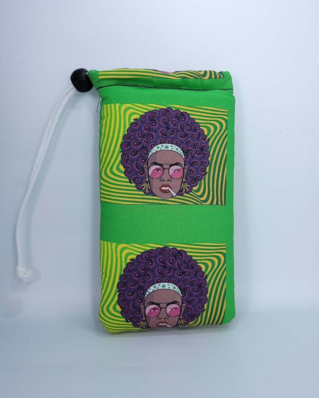 Beautiful Afro Pipe Pouch, Glass Pipe Case, Pipe Case, Nectar Collector ...