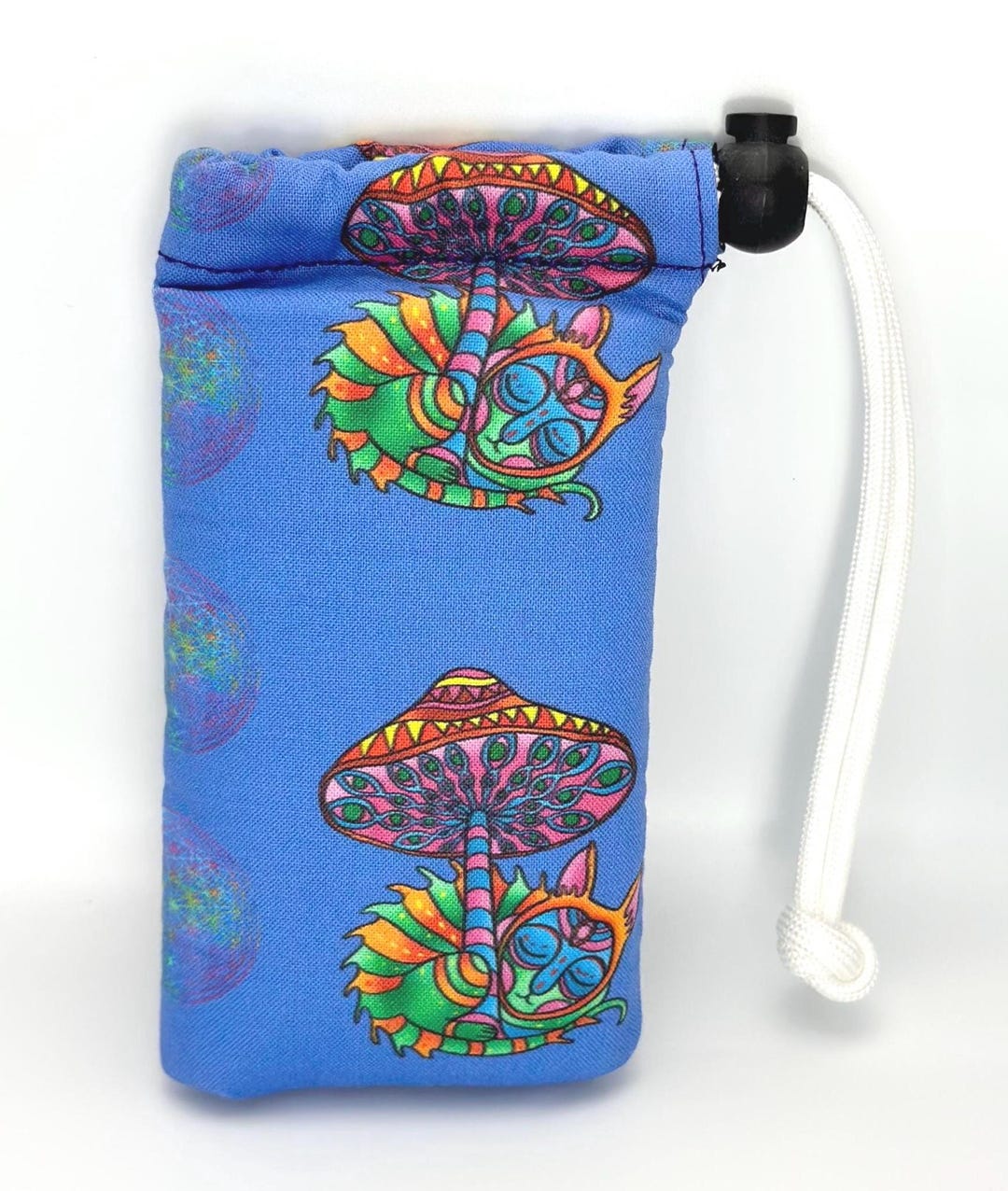Mushroom Cat Pipe Pouch, Chillum Case, Stoner Gifts - Etsy