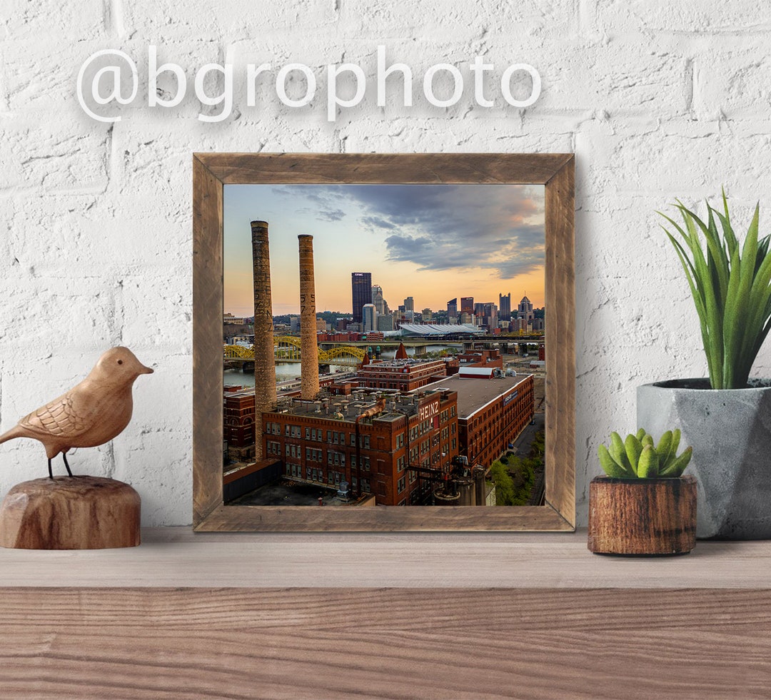 Pittsburgh Heinz Ketchup Factory Heinz Lofts Aerial Photography Print Etsy