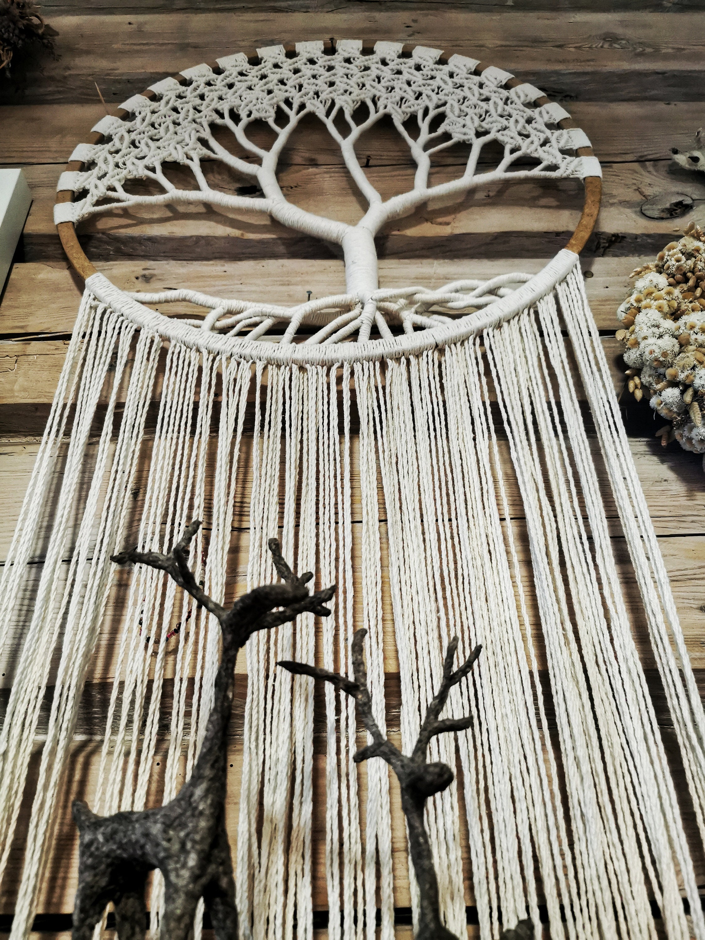 Tree of Life | Macrame Tree of Life | Wall Decor | Gift Idea | Family ...
