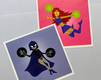 Raven Teen Titans Poster - Etsy