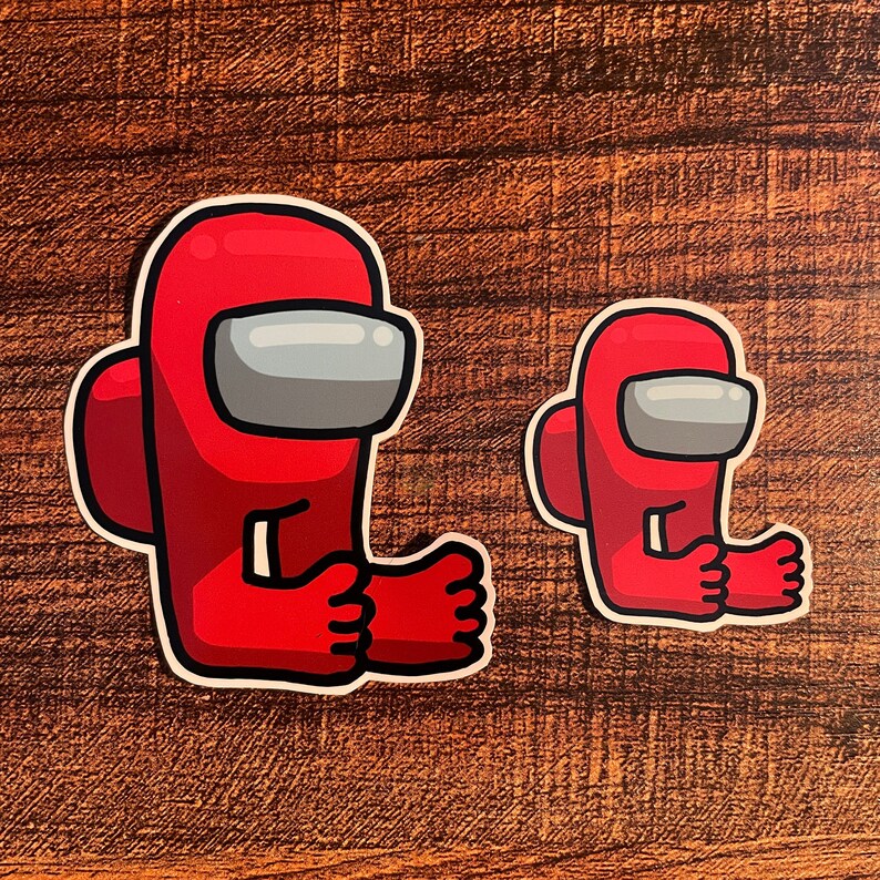 Amongus Feet Stickers Mungus Among Us Game Funny Meme - Etsy