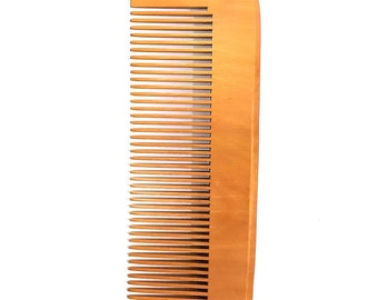 Wide Tooth Hair Combs With Handle - Etsy