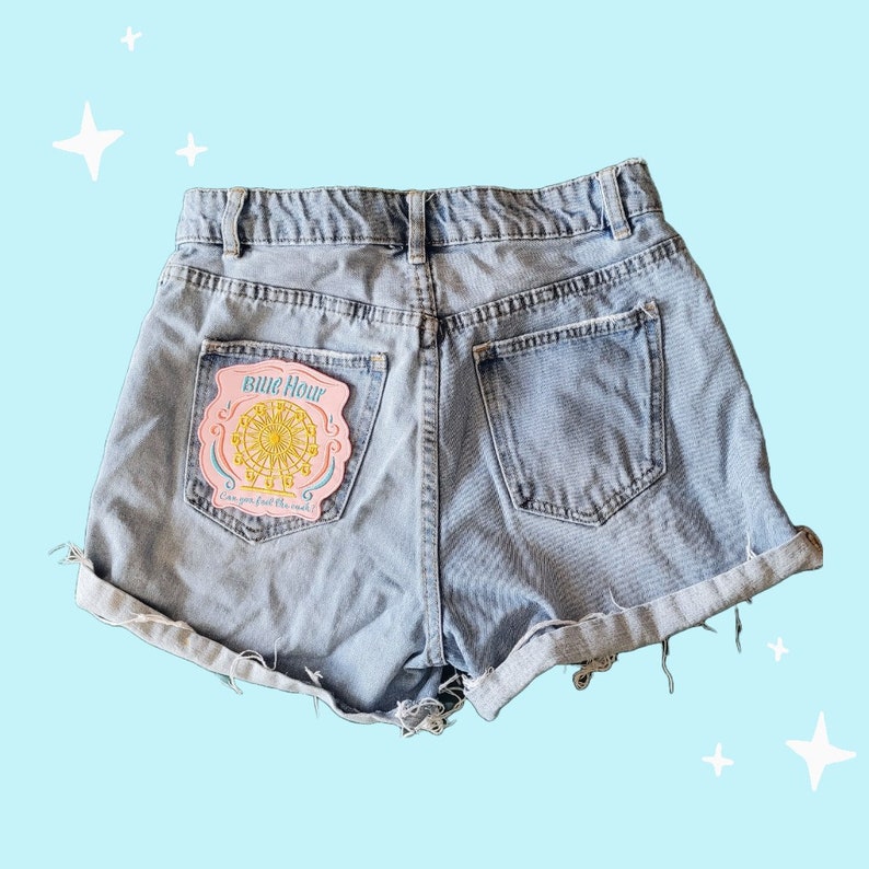 Tomorrow X Together TXT blue Hour Embroidered Patch - Etsy