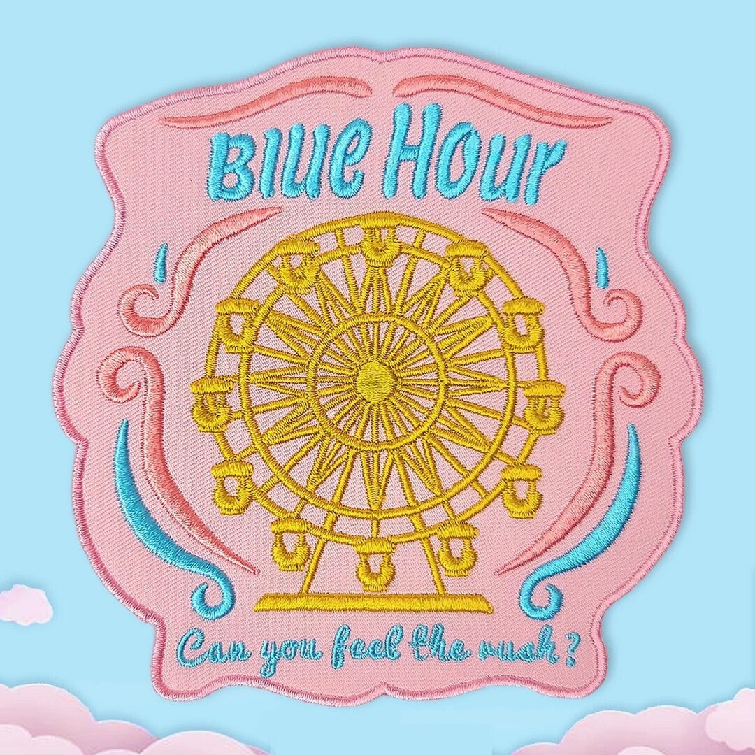 Tomorrow X Together (TXT) ‘blue Hour’ Embroidered Patch - Etsy