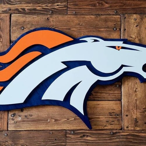 Broncos Barn Wood Sign - Etsy