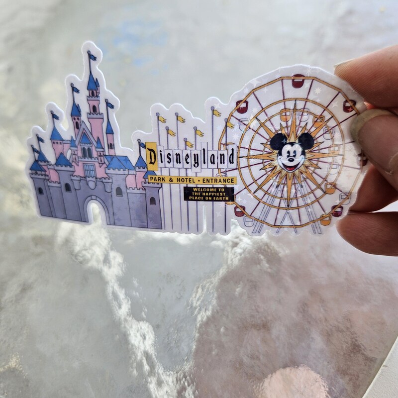 Disneyland Decal - Etsy