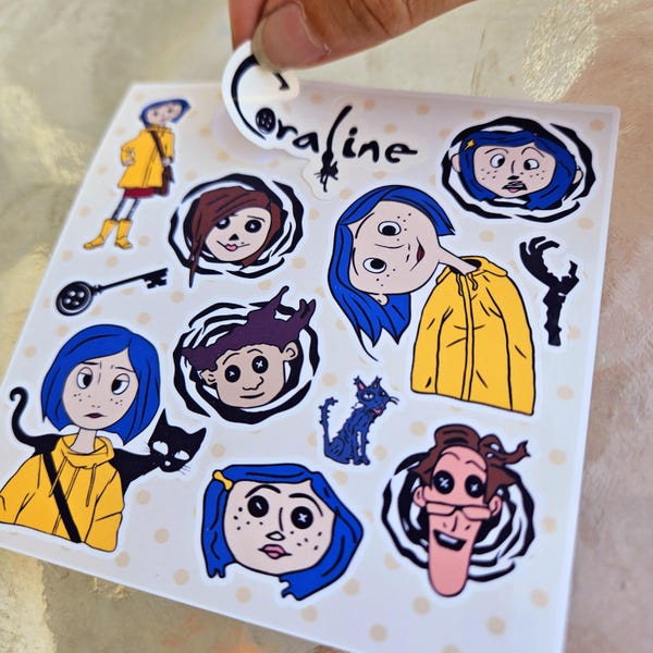 Coraline Stickers - Etsy