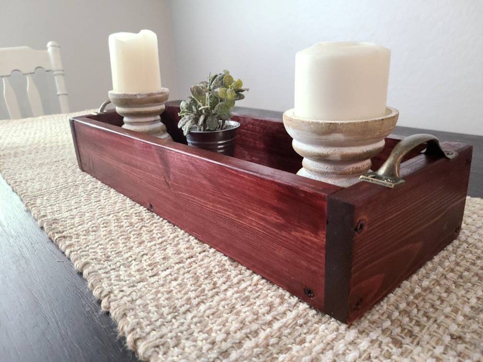 Farmhouse Table Trough 3.5 Inch Tall Dining Room - Etsy