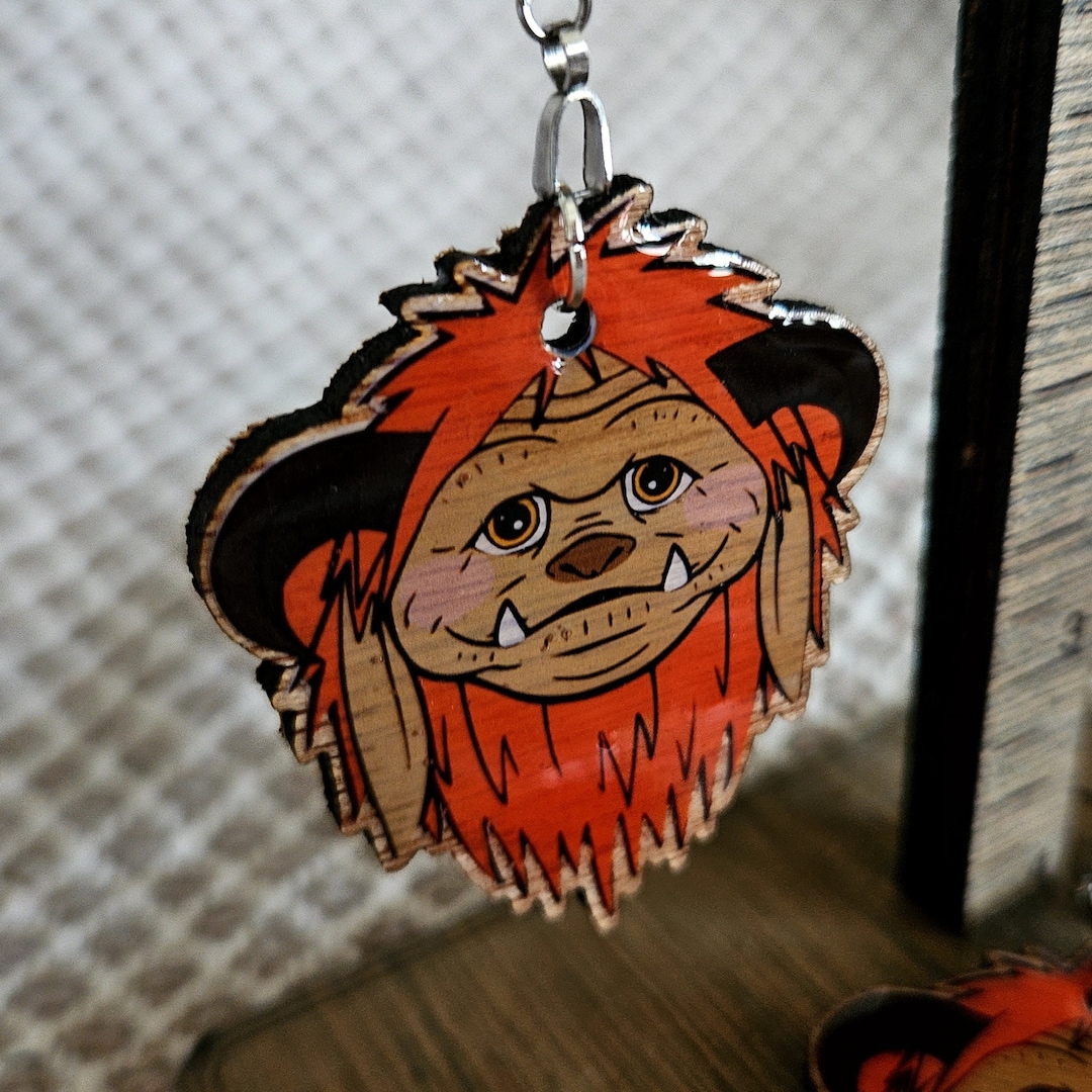 Ludo Keychain Labyrinth, Handmade, Jewelry, Rock Monster, Unique, Hand ...