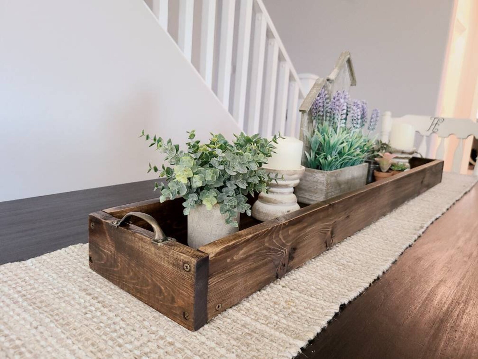 Farmhouse Table Trough 3.5 Inch Dining Room Trough - Etsy