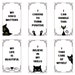 100 Positive Affirmation Cards Cat-themed Self Care Printable ...