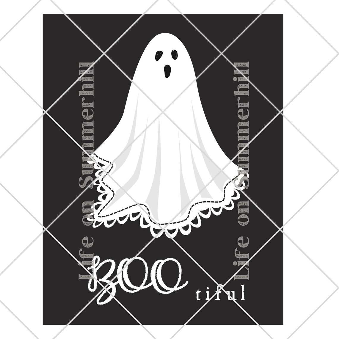 Bootiful Cute Halloween Ghost Printable Decor Instant Digital - Etsy