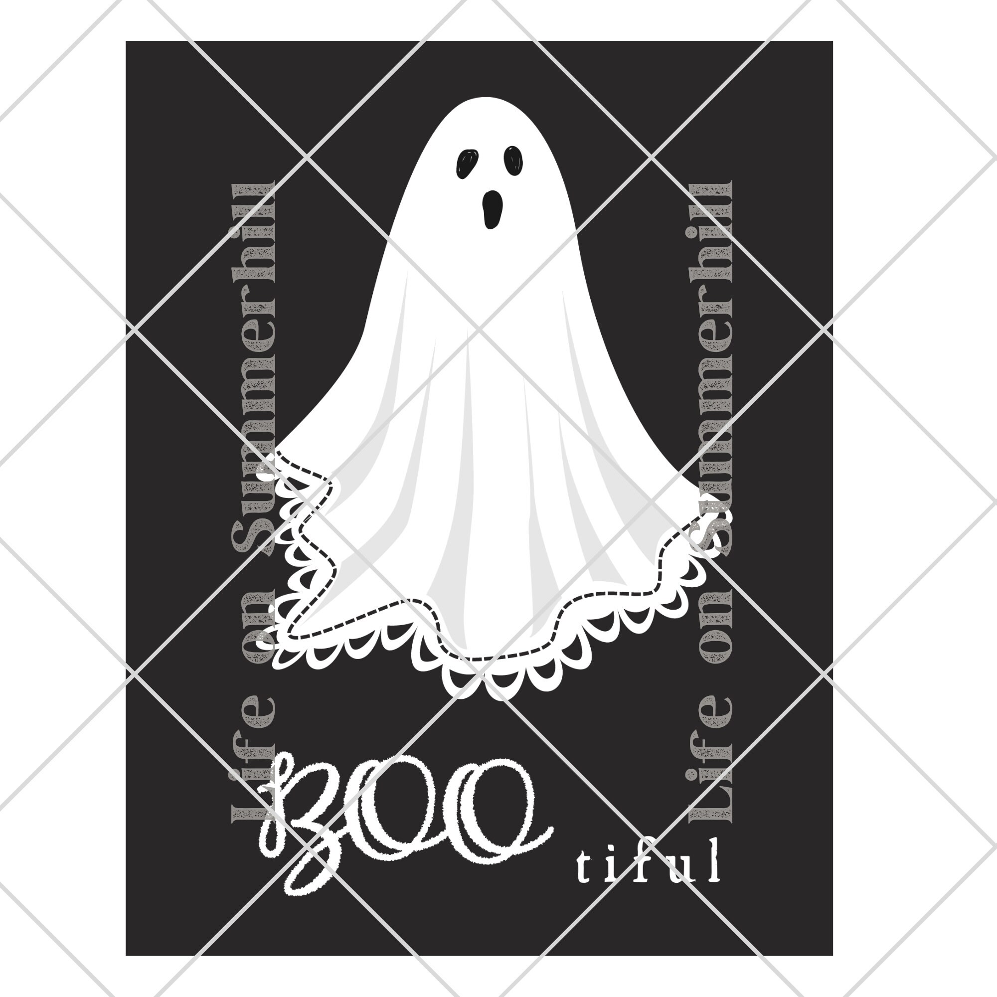 Bootiful Cute Halloween Ghost Printable Decor Instant Digital - Etsy