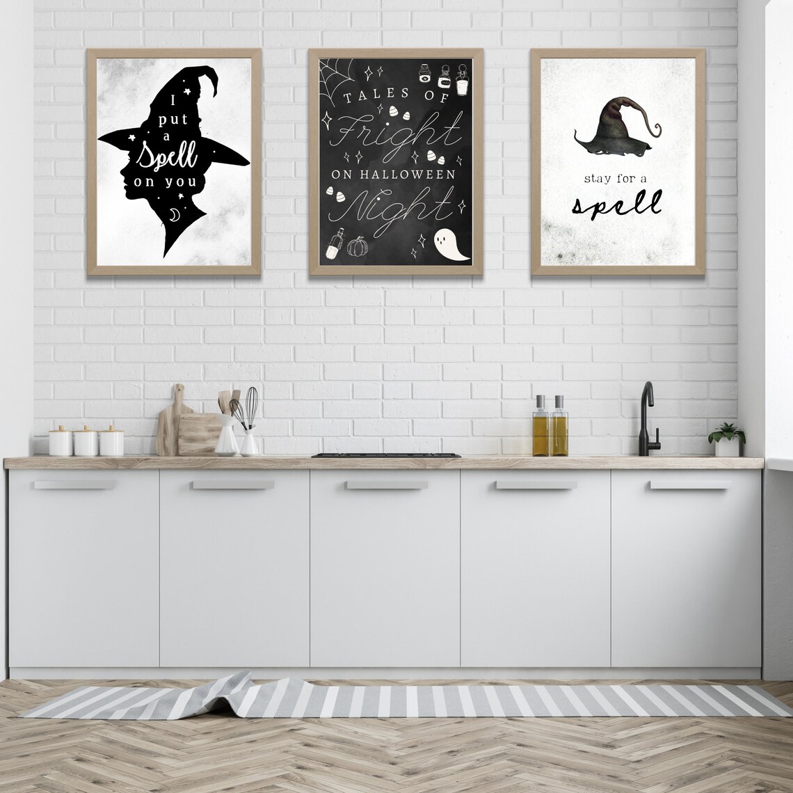 Printable Halloween Wall Art Set of 12 Halloween Artwork Mega - Etsy