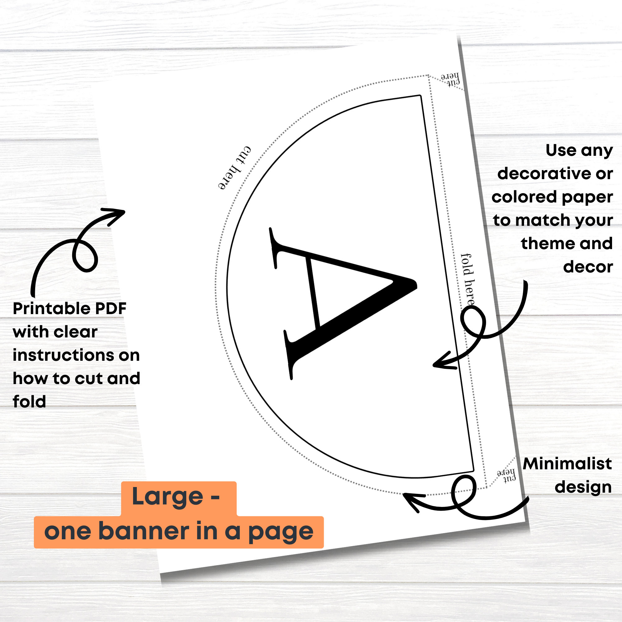 Cute Printable Banner Alphabet Letter Banner With Numbers - Etsy