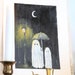 Hand Painted Halloween Ghost Art Digitalize Design | Halloween Rainy ...