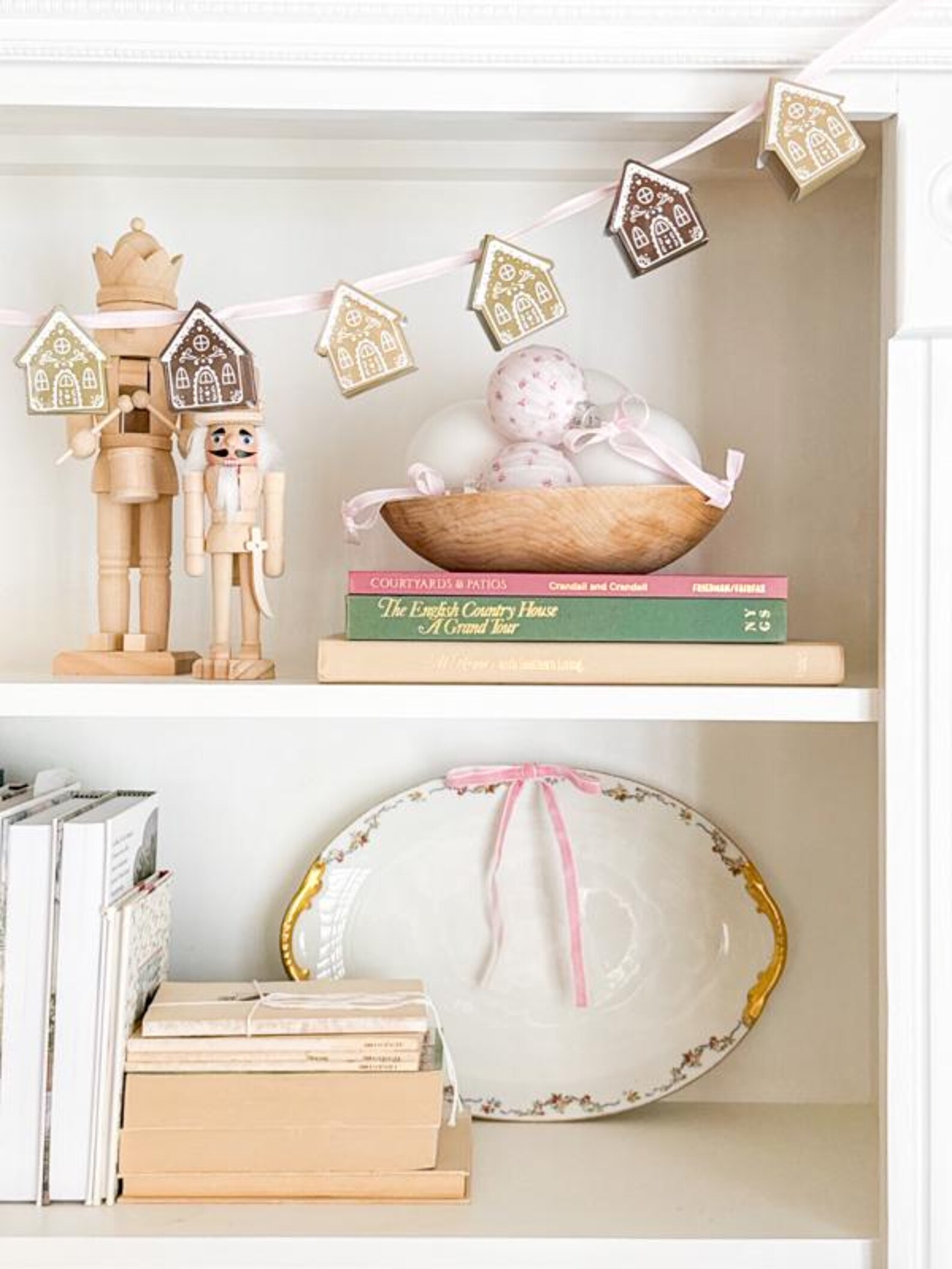 Gingerbread House Garland Printable, Christmas Gingerbread Banner, DIY ...