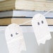 DIY Book Page Ghost Garland Printable Vintage Bookpage Ghost Bunting ...