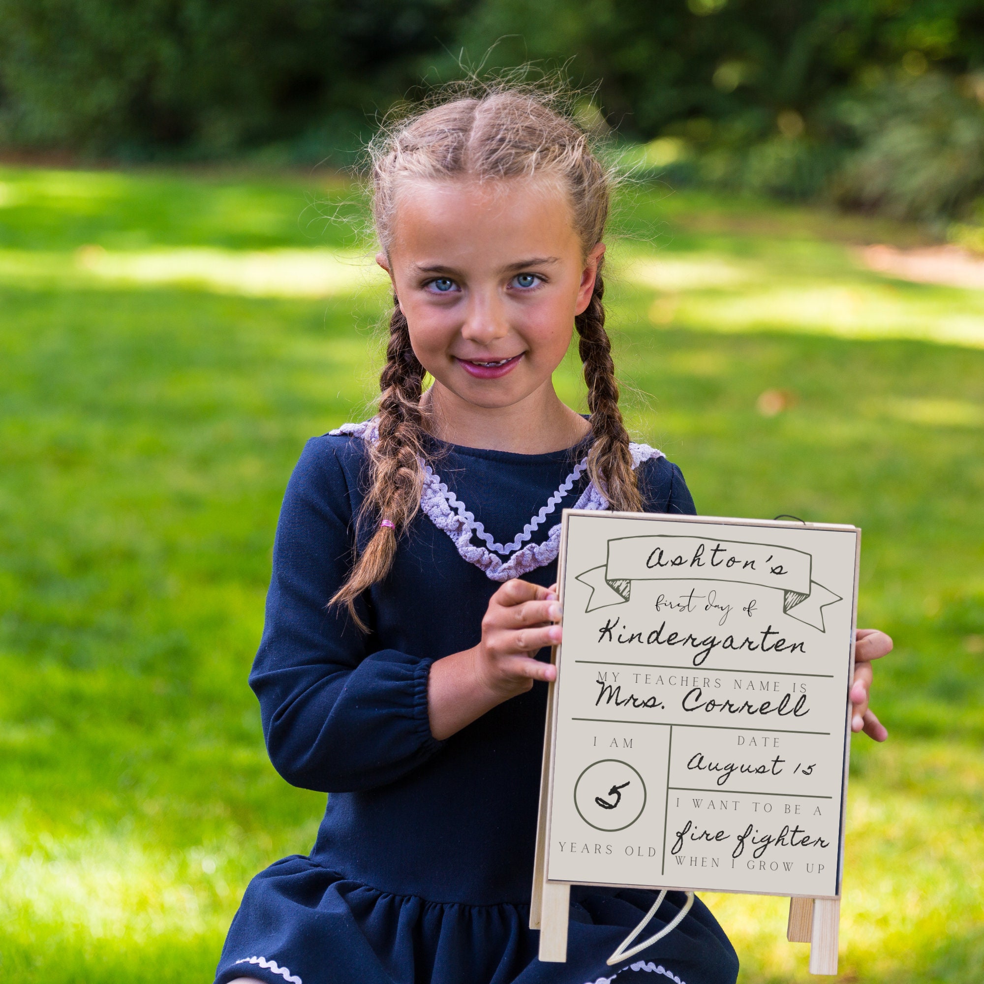 Printable First and Last Day of School Signs School Milestone ...