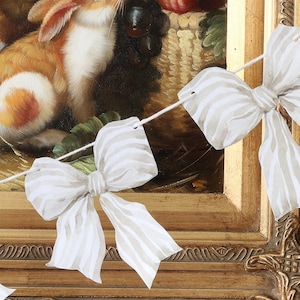 3 in 1 Bow Garland Decor Printable | Retro Coquette Party Decoration ...