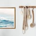 Ocean Wave Watercolor Printable Wall Art, Calm Tranquil Nautical Blue ...
