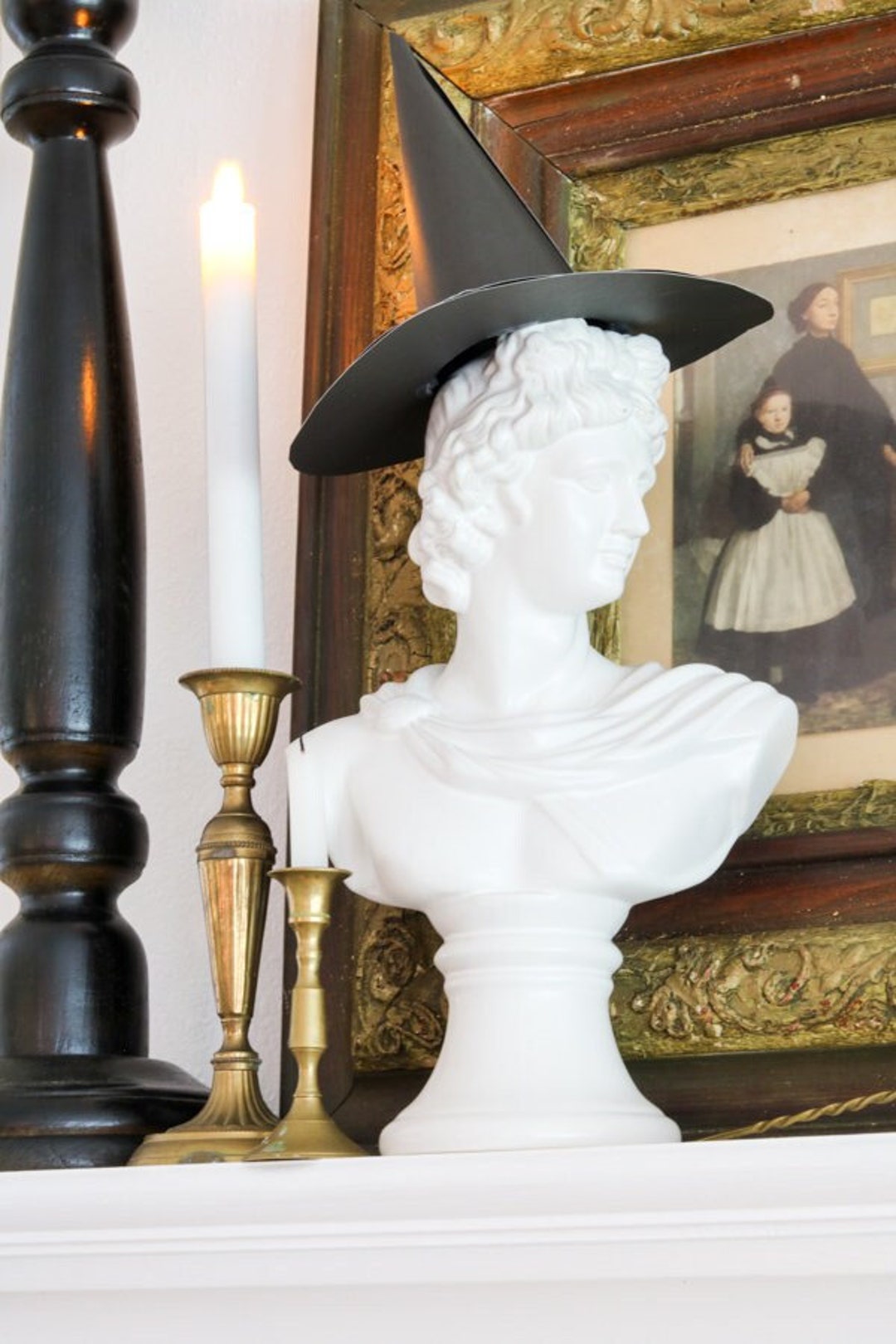 DIY Witch Hat Printable | DIY Witch Hat Pattern Template | Halloween ...