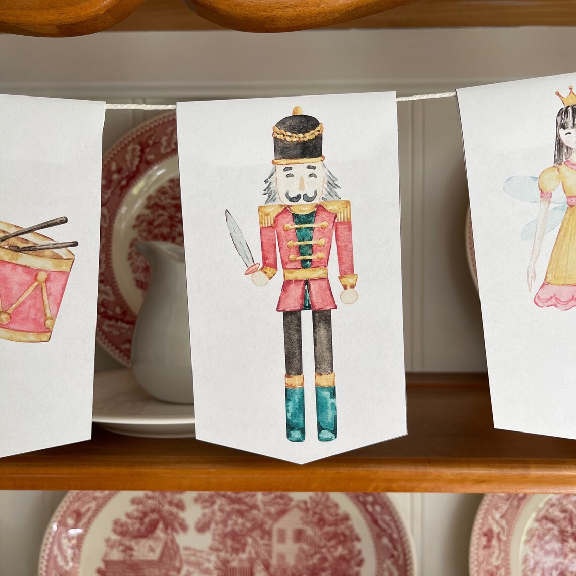 Christmas Nutcracker Banner Printable Nutcracker Christmas - Etsy