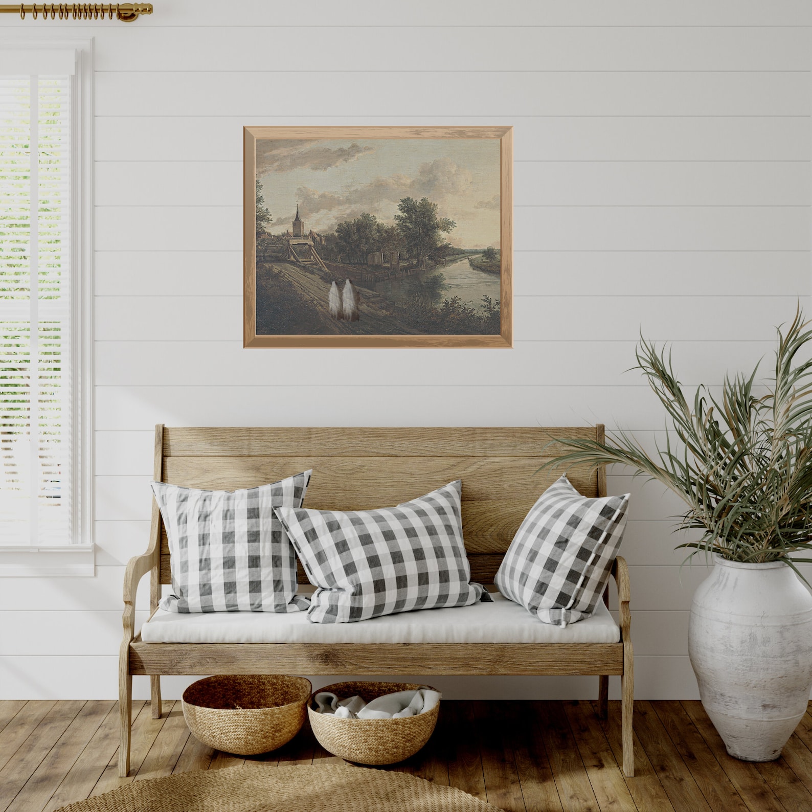 Ghost Printable Vintage Landscape Halloween Art Haunted Scene - Etsy