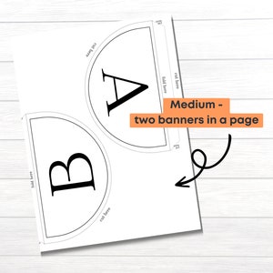 Cute Printable Banner | Alphabet Letter Banner With Numbers | Scallop ...