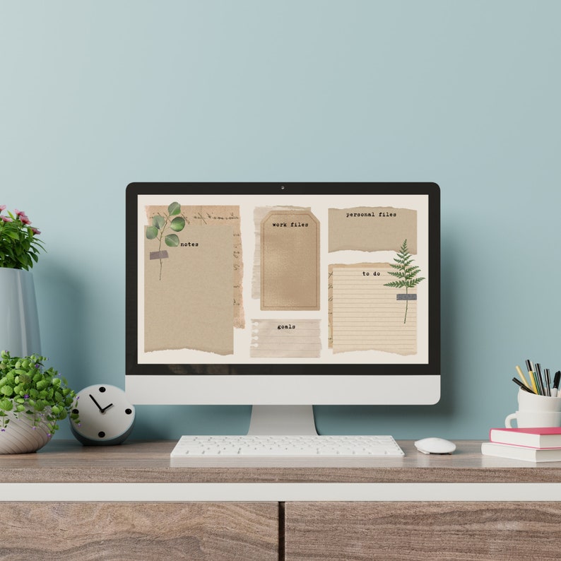 Minimalist Desktop Wallpaper Aesthetic Computer Monitor Wallpapers ...