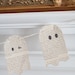 DIY Book Page Ghost Garland Printable | Vintage Bookpage Ghost Bunting ...
