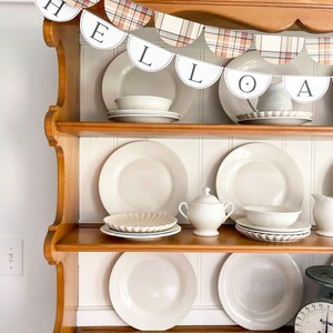 Cute Printable Banner | Alphabet Letter Banner With Numbers | Scallop ...