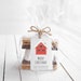 Gingerbread House Christmas Gift Tags, Editable Cute Ginger Bread Xmas ...