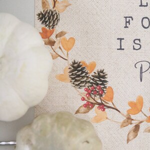 Give Thanks to the Lord Wall Art Printable, Autumn Scripture Print ...