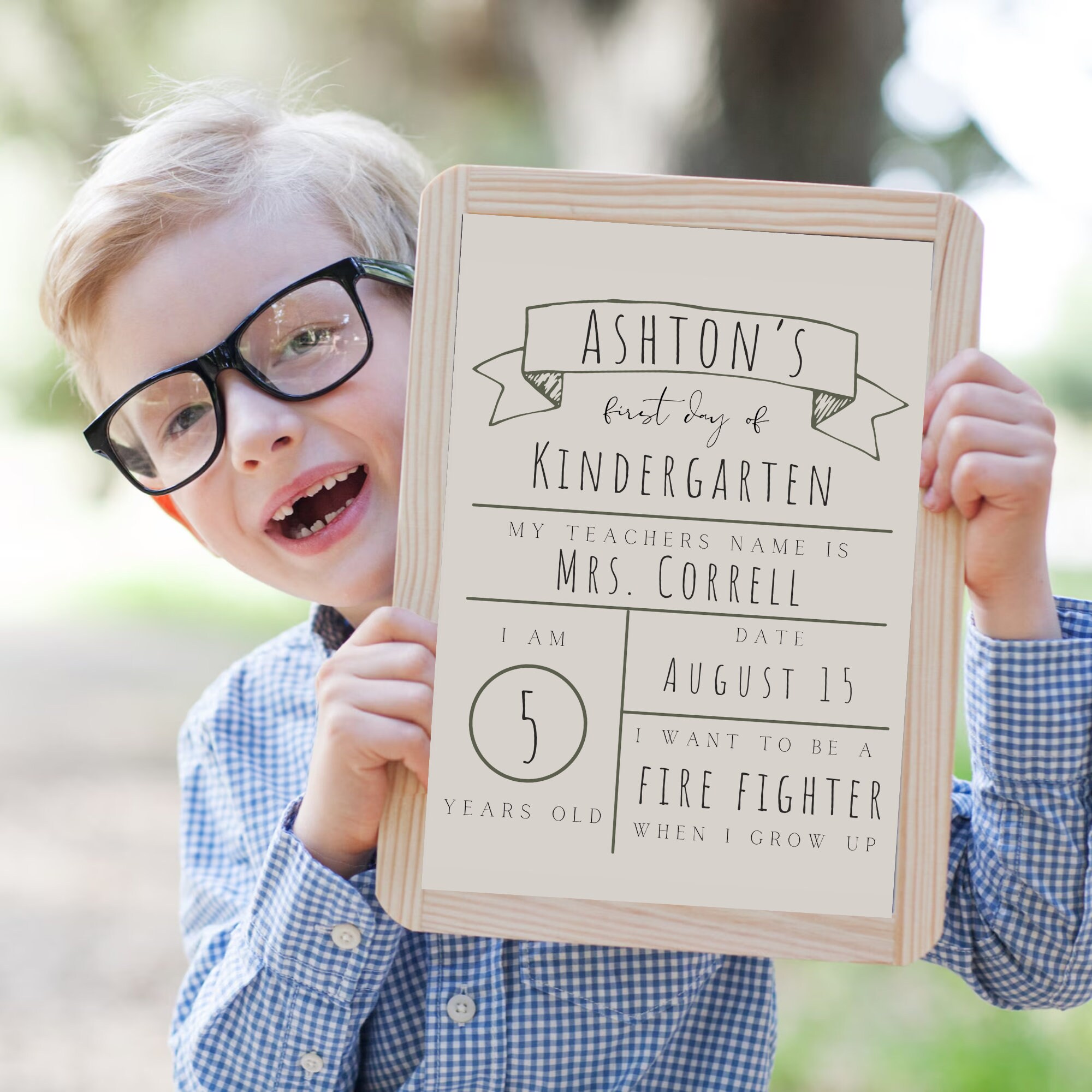 Printable First and Last Day of School Signs School Milestone ...