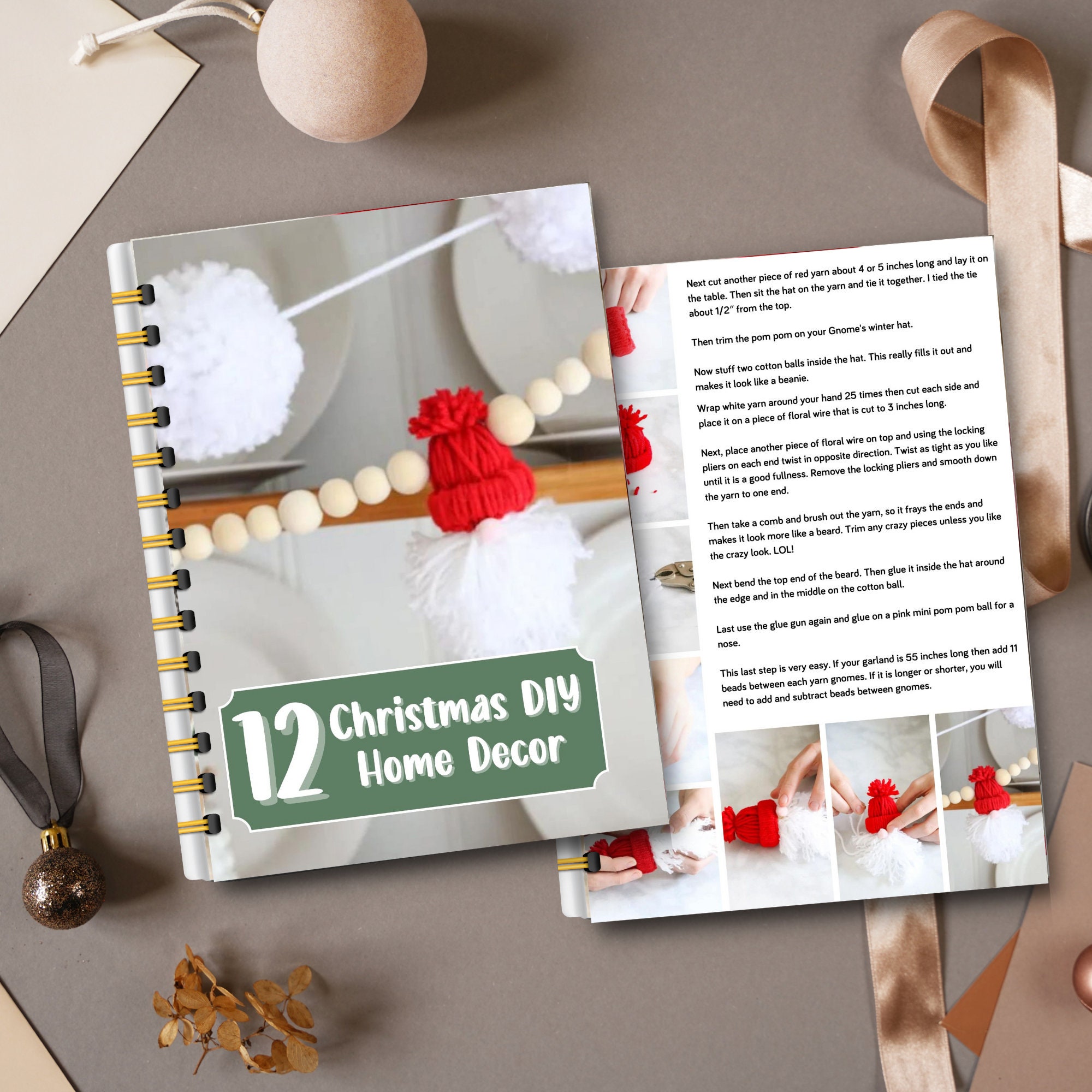 12 Christmas DIY Home Decor Ebook | Christmas Decoration Ideas ...