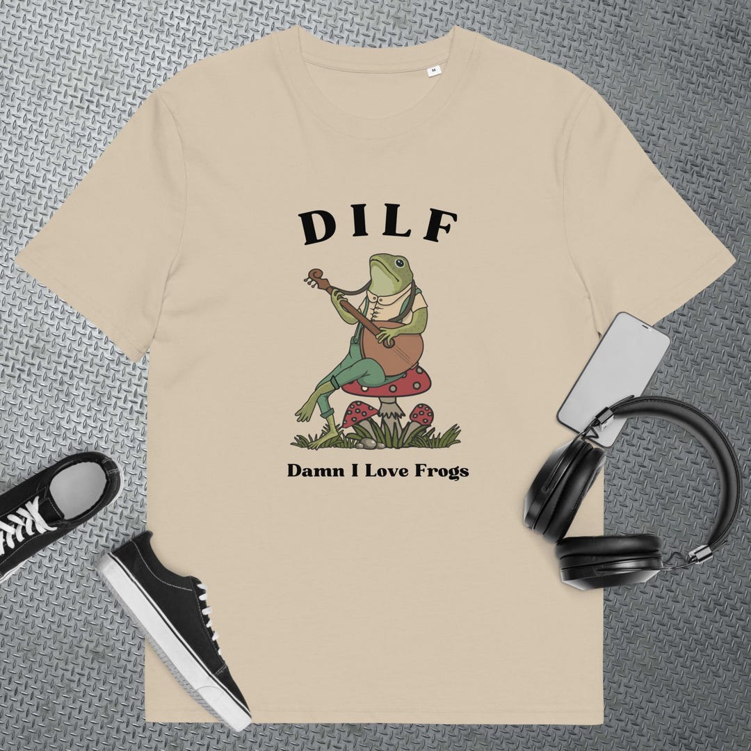 DILF – Damn I Love Frogs Funny Meme T-shirt – Perfect Gift for ...