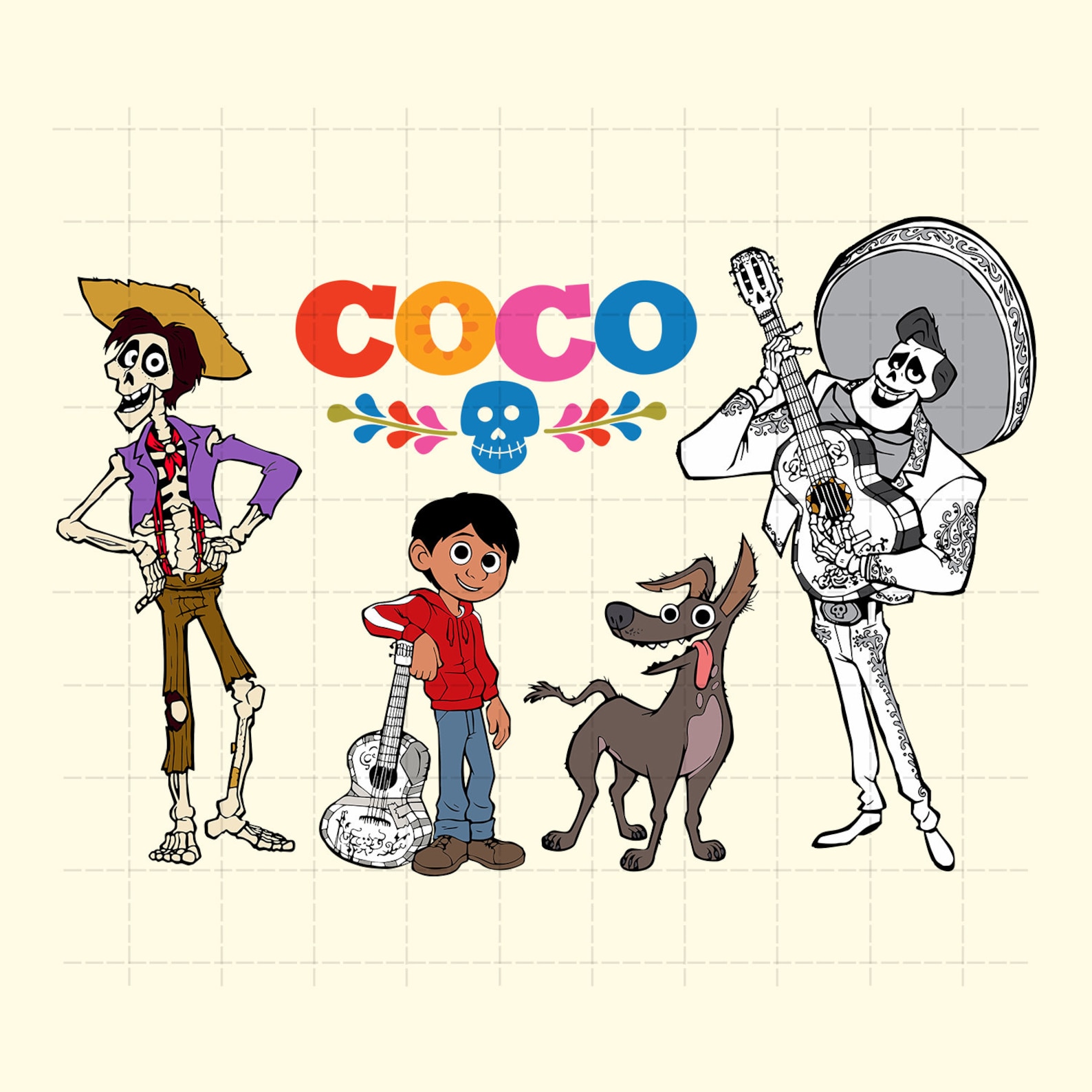 Coco Svg Bundle Coco Svg File Coco Clip Art Coco Movie Svg | Etsy