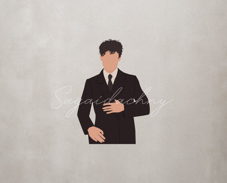 Abstract Man Clipart - Flat Vector Illustration - PNG SVG - 10 ...