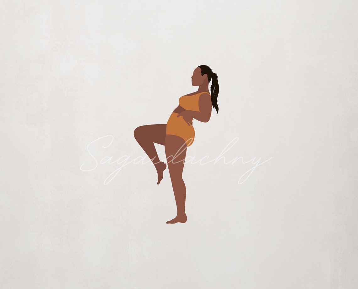 Beach Body Clipart Illustration Flat Vector Illustration PNG SVG 10 ...