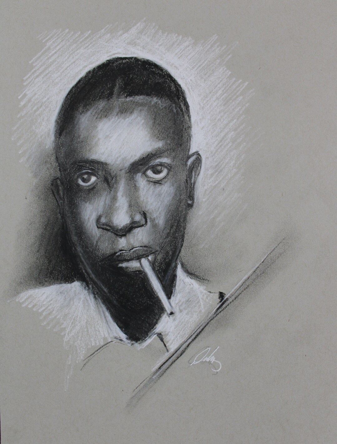 Robert Johnson Illustration. Black Music History Sketch. American Blues ...