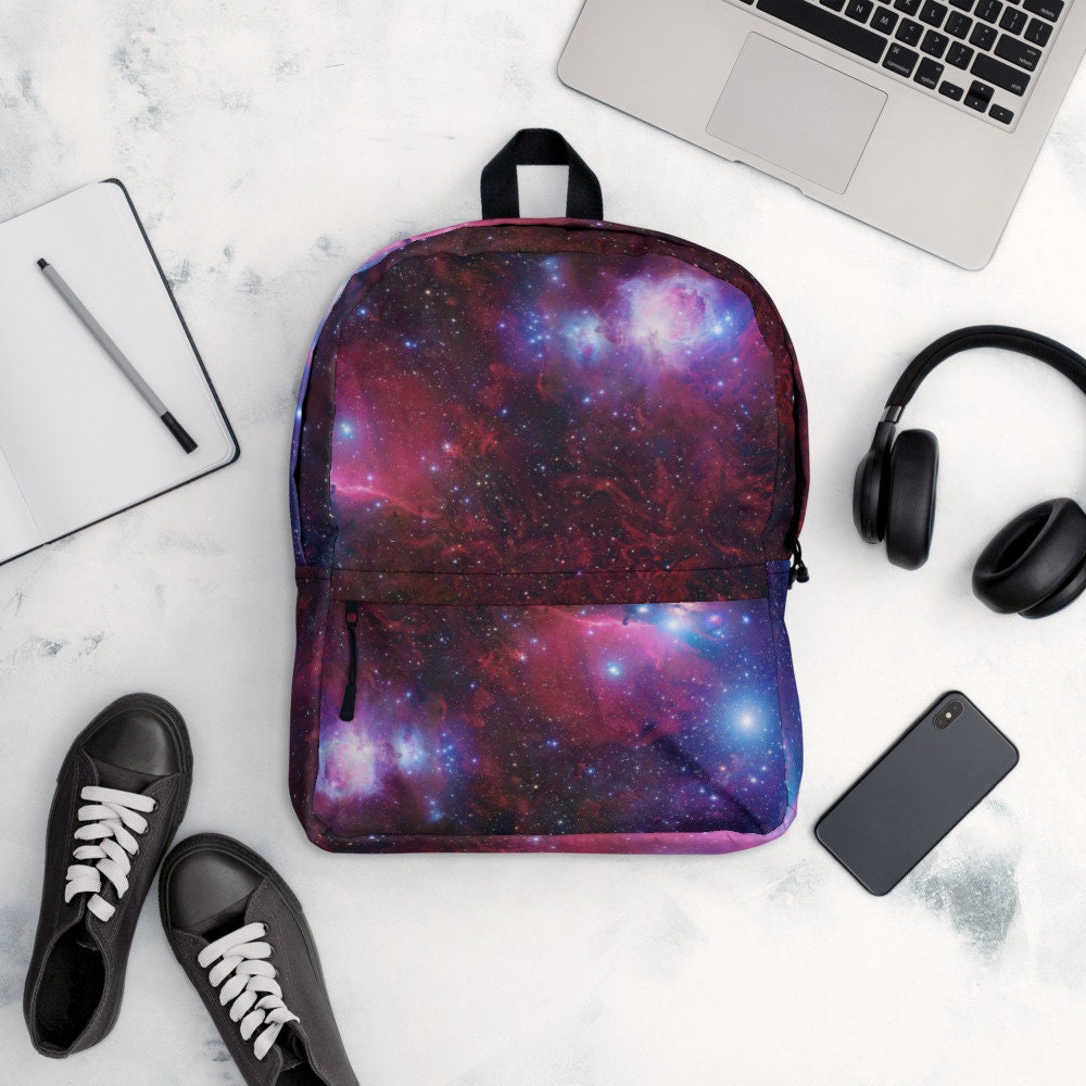 Astral Space Universe Galaxy Stars Premium Backpack - Etsy