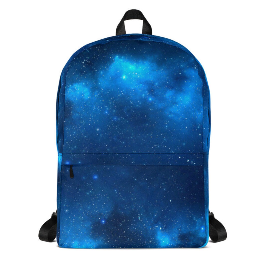 Deep Dark Blue Astral Space Galaxy Universe Stars Backpack - Etsy