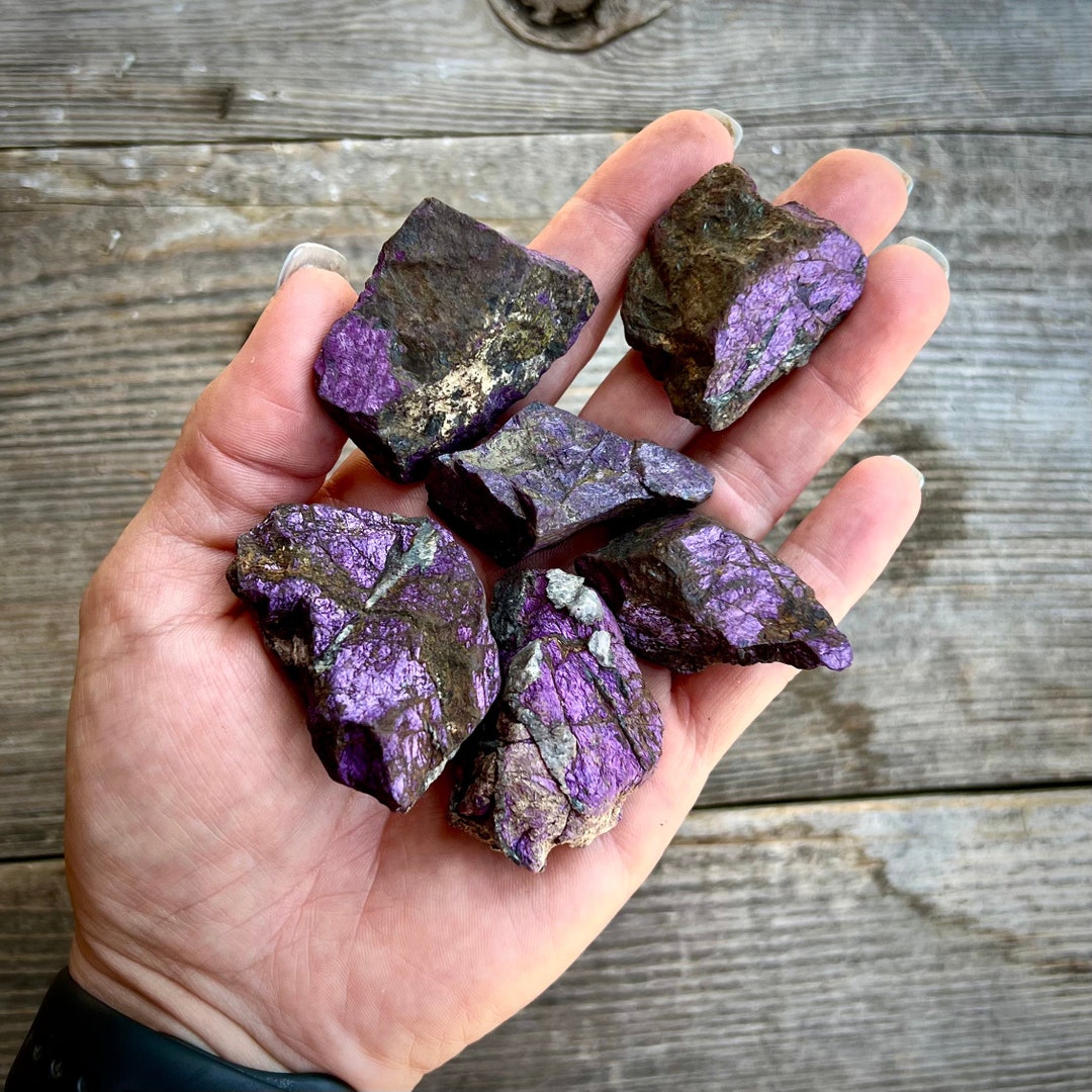 RARE Purpurite Mineral Specimen From Namibia - Etsy