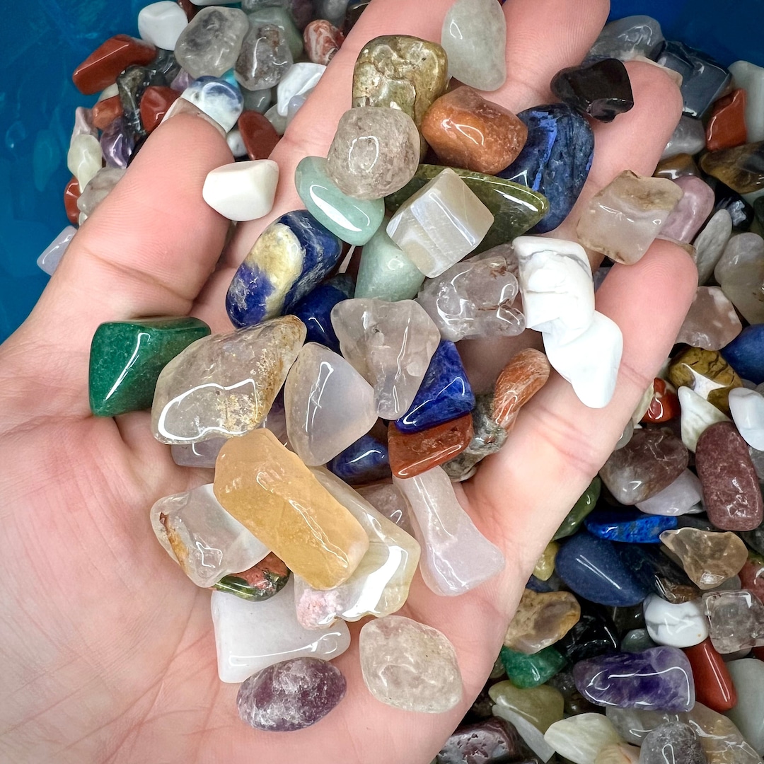 Tumbled Crystal Mix (large Chip Size) - Etsy